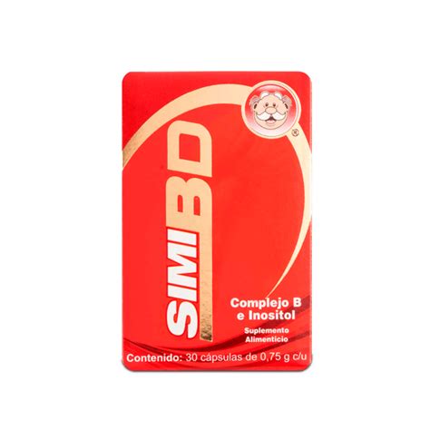 Simi B Diabetico Complejo B E Inositol 30 Capsulas Farmacias