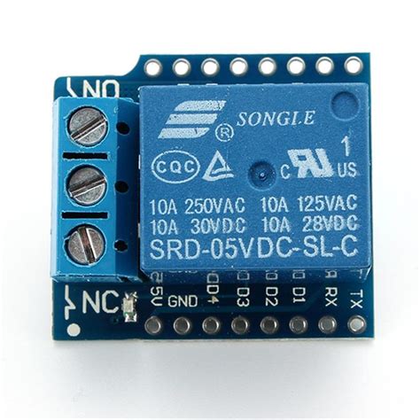 5pcs Dc 5v 1ch Relay Shield V2 Version 2 For Wemos D1 Mini Esp8266 Wifi