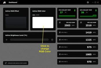 How Do You Control The Rgb Lighting On The Corsair One I Corsair