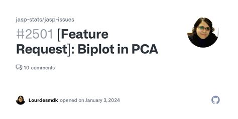 Feature Request Biplot In Pca · Issue 2501 · Jasp Statsjasp Issues