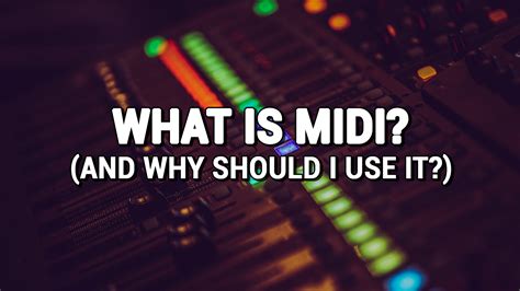 MIDI EXPLAINED What Is MIDI And How Do I Use It Producer Sphere