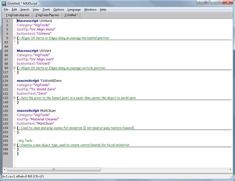 Maxscript For Newbies — Polycount