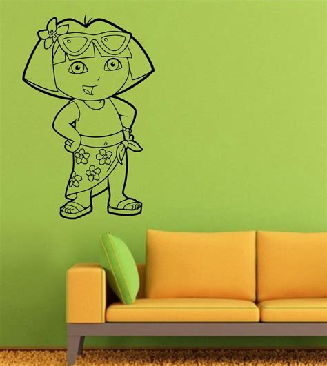 Dora Wall Decals At Bridget Mireles Blog