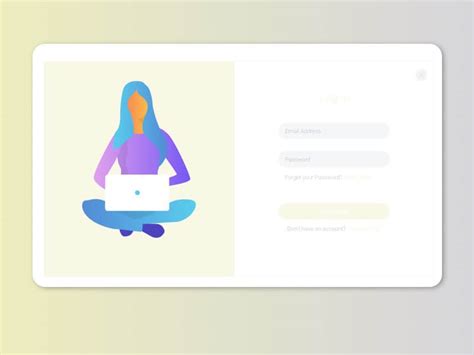 Girl Login Illustration Free Figma Resource Free Figma Resources Tools And Templates