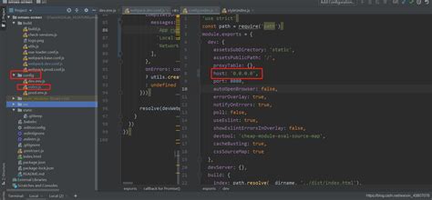 vue项目配置localhost和IP地址访问 明知山有小脑斧 博客园