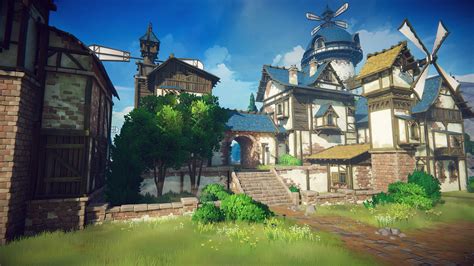 Windhaven Stylised Fantasy Town Urp