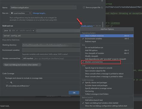 intellij 2021 3 运行应用的时候 shorten command line 腾讯云开发者社区 腾讯云