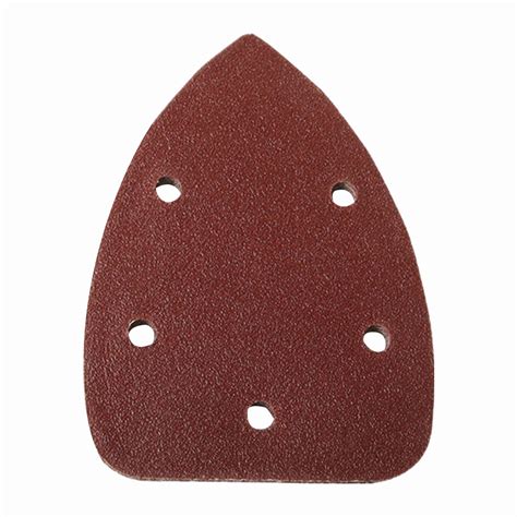 Hook And Loop Sandpaper Sheets Detail Sander Pads Grit Sanding Discs Smooth Finish Abrasives