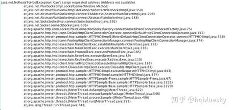 Jmeter之cant Assign Requested Address错误 知乎