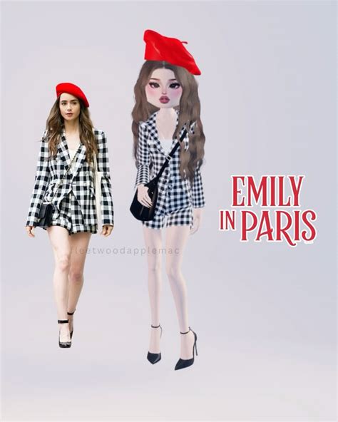 Dress To Impress Dti Outfit Inspo Emily In Paris No Vip Dress To