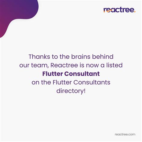 Reactree On Linkedin Flutter Appdevelopment Reactree