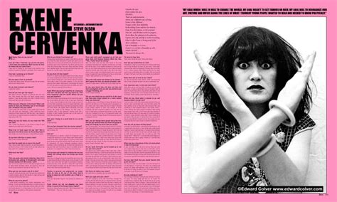 Exene Cervenka Juice Magazine