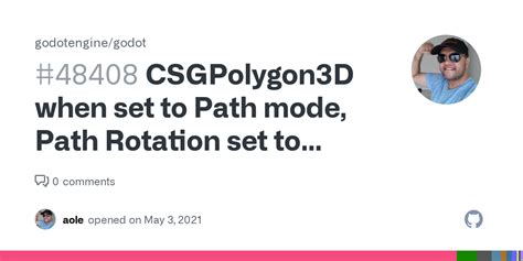 Csgpolygon3d When Set To Path Mode Path Rotation Set To Pathfollow And Attached To A Path3d