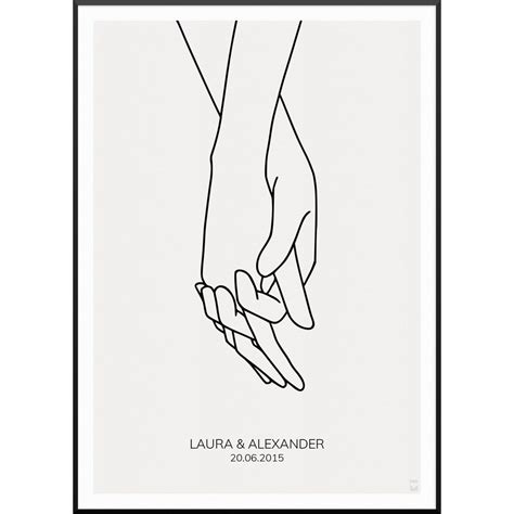 Holding Hands Poster Artofit