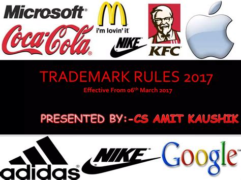 Trademark Rules 2017 Pptx