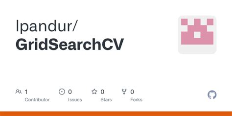 Github Lpandurgridsearchcv