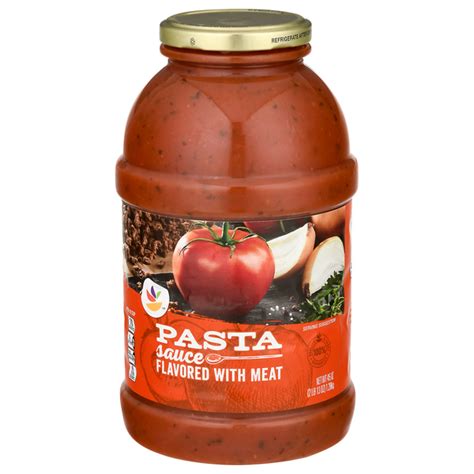 Save On Our Brand Pasta Sauce Flavored With Meat Order Online Delivery