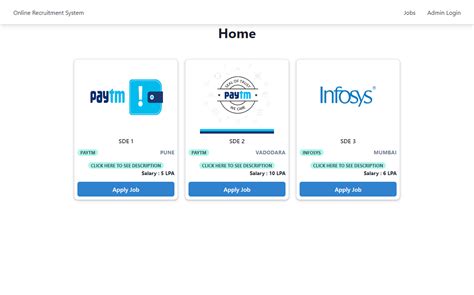 GitHub Shaivaan Recruitment System Frontend The Web Application Which Make Easier To Find And