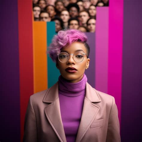 Premium Photo Stock Image Of A Nonbinary Person Expressing Their