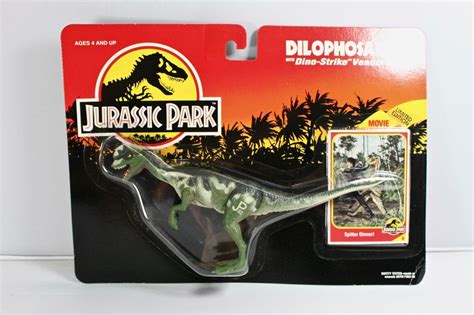 Jurassic Park Dilophosaurus Venom Spray New Sealed Nmoc 1993 Series 1