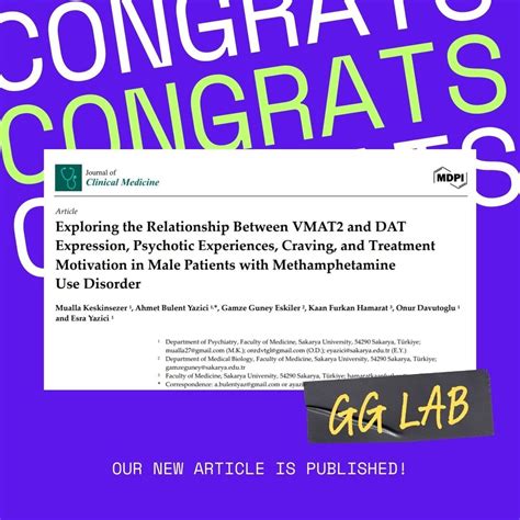Gg Lab On Linkedin Gglab Scientificpublication Methamphetamine