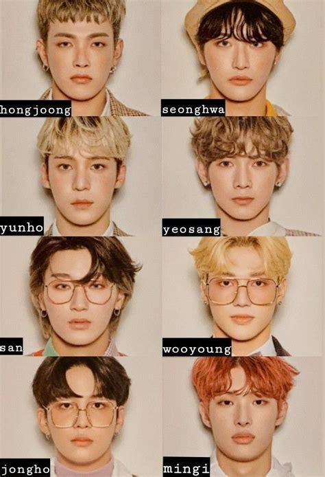 Ateez Names Artofit