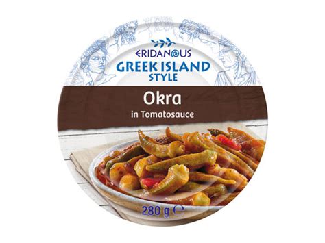 Eridanous Okra In Tomato Sauce Lidl Great Britain Specials Archive