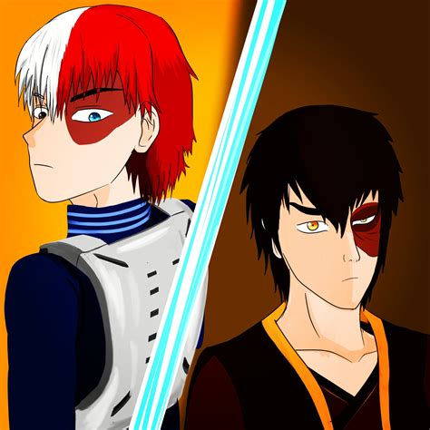 Artstation Shoto And Zuko