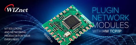 Wiznet Expands Its Portfolio Network Modules On PCBs WIZNET