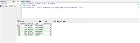 Plsql 基础教程 三 查询selectpl Sql Select Csdn博客