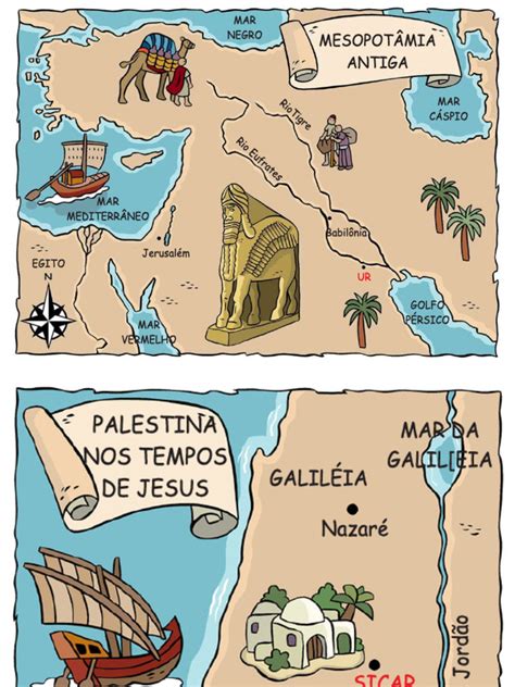 Mapas Tempo De Jesus Pdf Pdf Galileia Nazaré