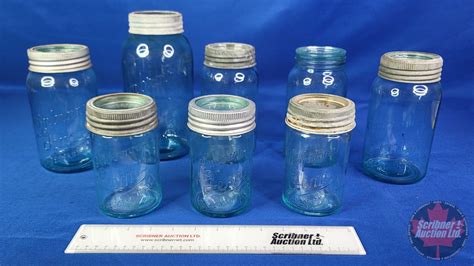 Canning Jars 8 Improved Gem Tallest Measures 9h See Pics Important All Items In This A