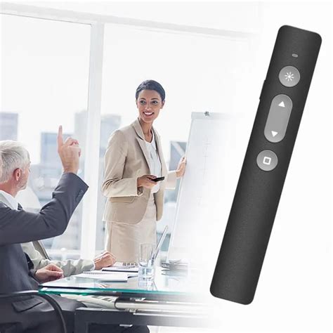 2 4GHz Wireless Powerpoint Pen Presentation Clicker 2 4g Remote Control N35 Advancer Pointer RF