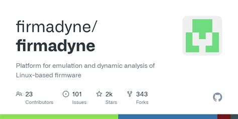 Github Firmadynefirmadyne Platform For Emulation And Dynamic Analysis Of Linux Based Firmware