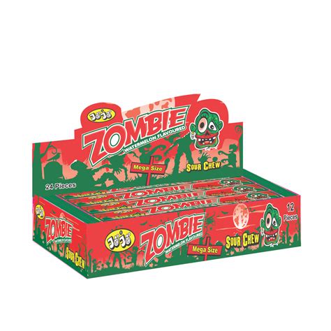 Zombie Chew Mega Size 24 Pcs Jojo