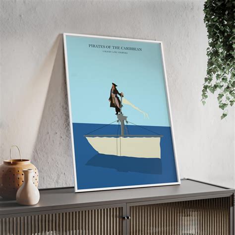 Pirates Of The Caribbean Movie Poster Jack Sparrow Poster Movie Wall