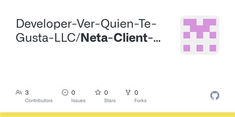Github Developer Ver Quien Te Gusta Llcneta Client Sdk