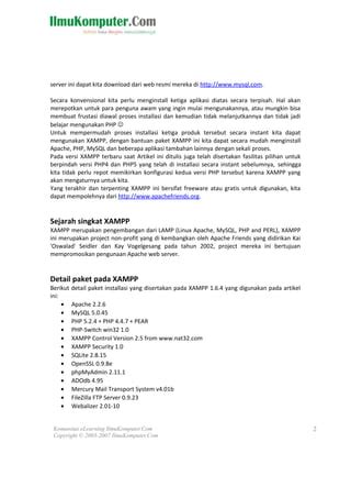 Xampp | PDF