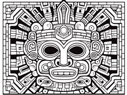 Aztec Coloring Pages Top 31 Free Printable Designs