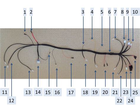 Ccm 604 Main Wiring Harness Sportax Racing