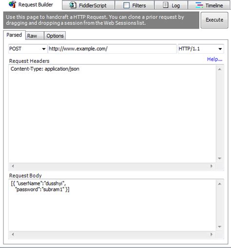 Json Wcf Rest Service Post Method Fails In Fiddler Stack Overflow