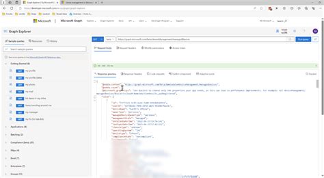 Graph Explorer Getting Started With Intune Data Analysis Ask Garth