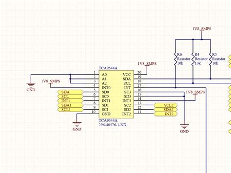 Question About Tca9544a I2c Interface Forum Interface Ti E2e Support Forums