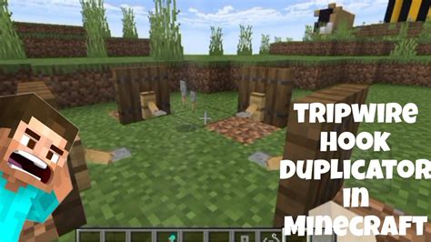 Tripwire Hook Duplicator In Minecraftminecraft Youtube