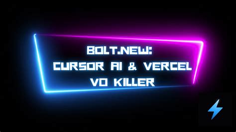 Boltnew Cursor Aivercel V0 Killer By Ashley Towards Agi Medium
