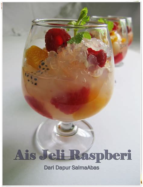 Salmaabas In The Kitchen Ais Jeli Raspberi