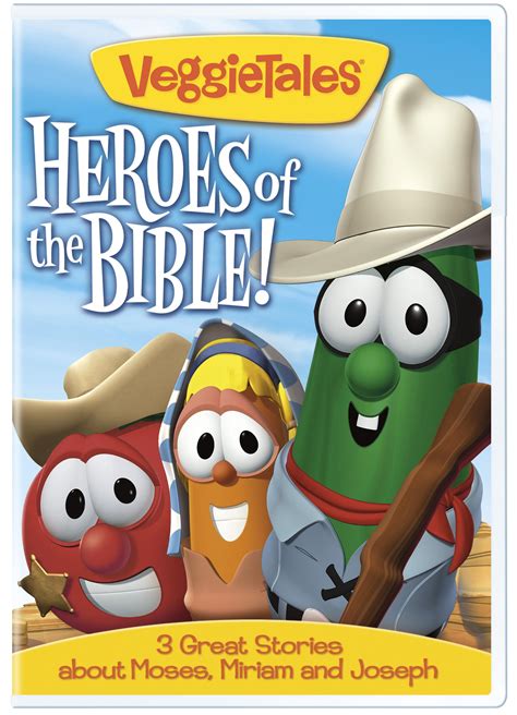 Veggietales Word Video Heroes Of The Bible 3 Dvd