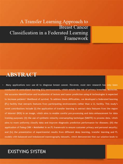 A Transfer Learning Approach To Breast Cancer Pdf