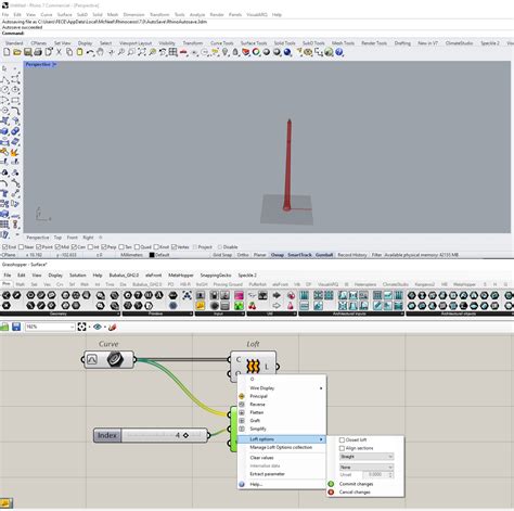 Loft Surface Grasshopper Mcneel Forum