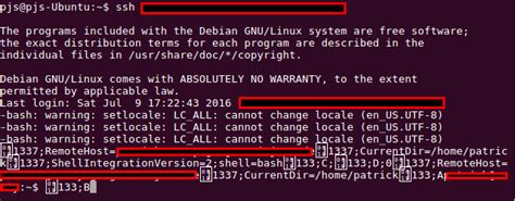 Terminal Bash Warning Setlocale LC ALL Cannot Change Locale En US UTF Unix